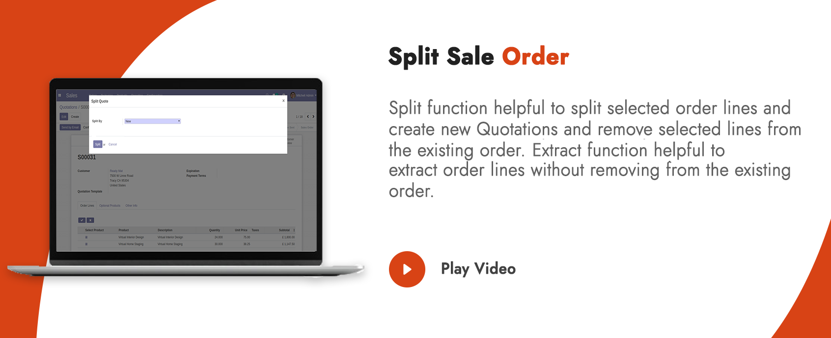 All In One Split | All In One Extract | Split Manufacturing Orders | Split Purchase Orders ...